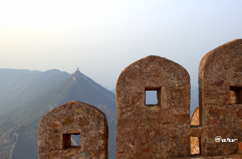 Amer Fort Watchtowers – JaipurThruMyLens