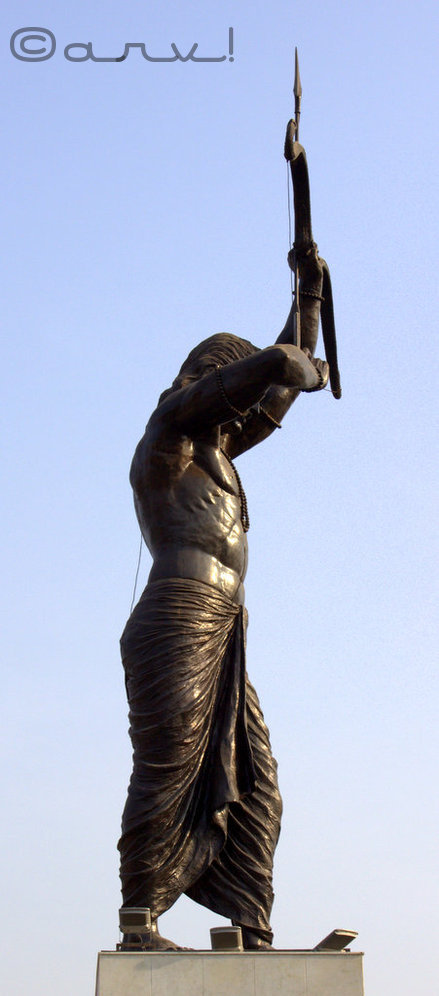 Arjuna Statue In Jaipur – JaipurThruMyLens