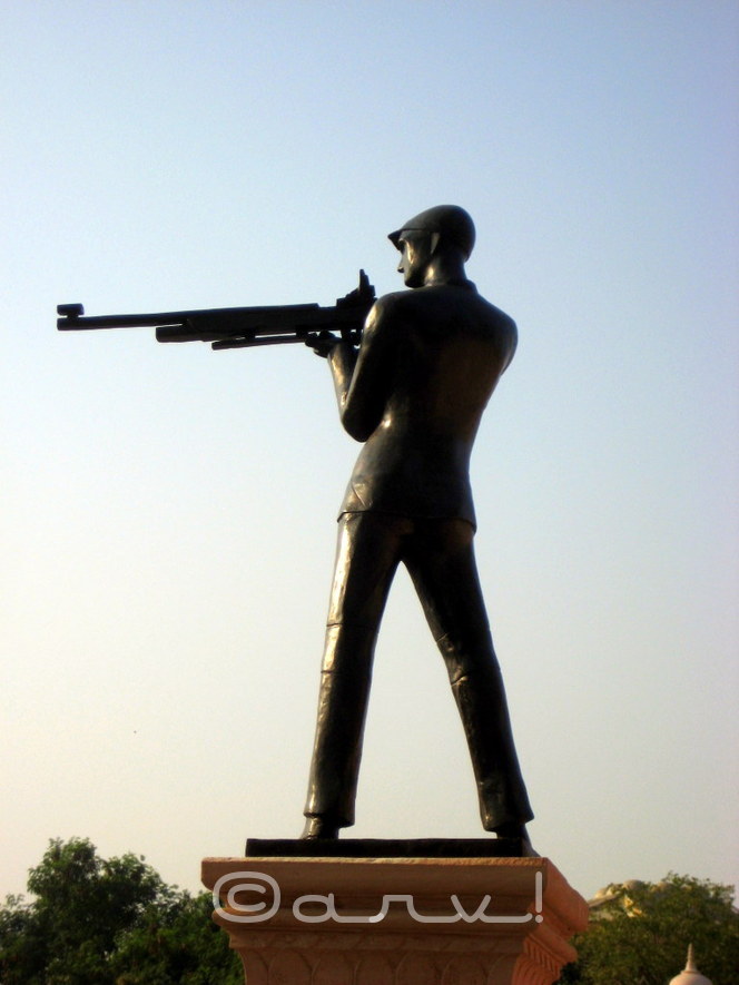 Arjuna Statue In Jaipur – JaipurThruMyLens