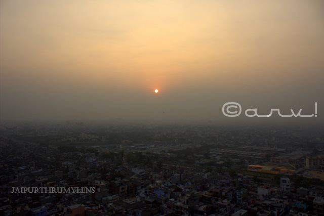 A Fascinating Sunset At A Secret Sunset Point In Jaipur – JaipurThruMyLens