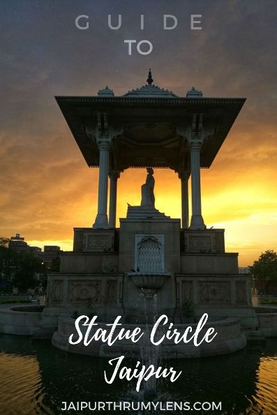 An Evening At Statue Circle In Jaipur – JaipurThruMyLens